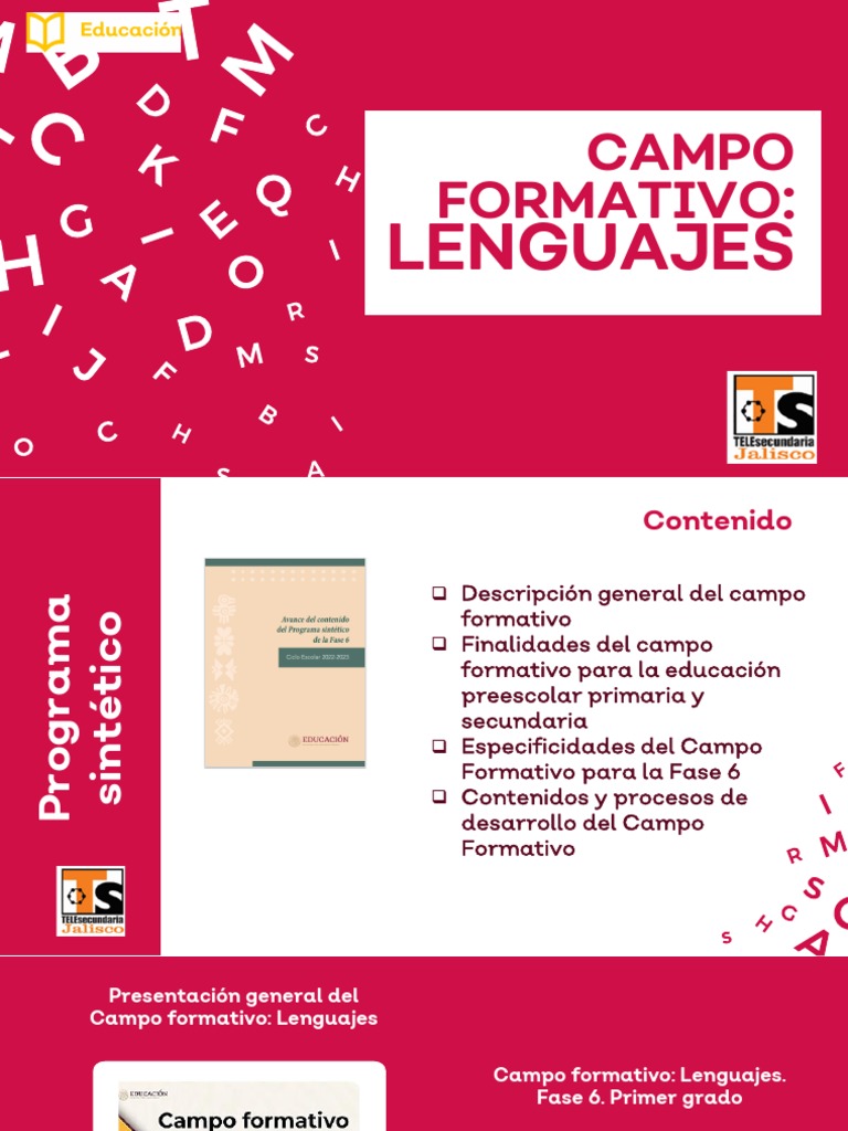 Campo Formativo. LENGUAJES | PDF | Aprendizaje | Comunicación