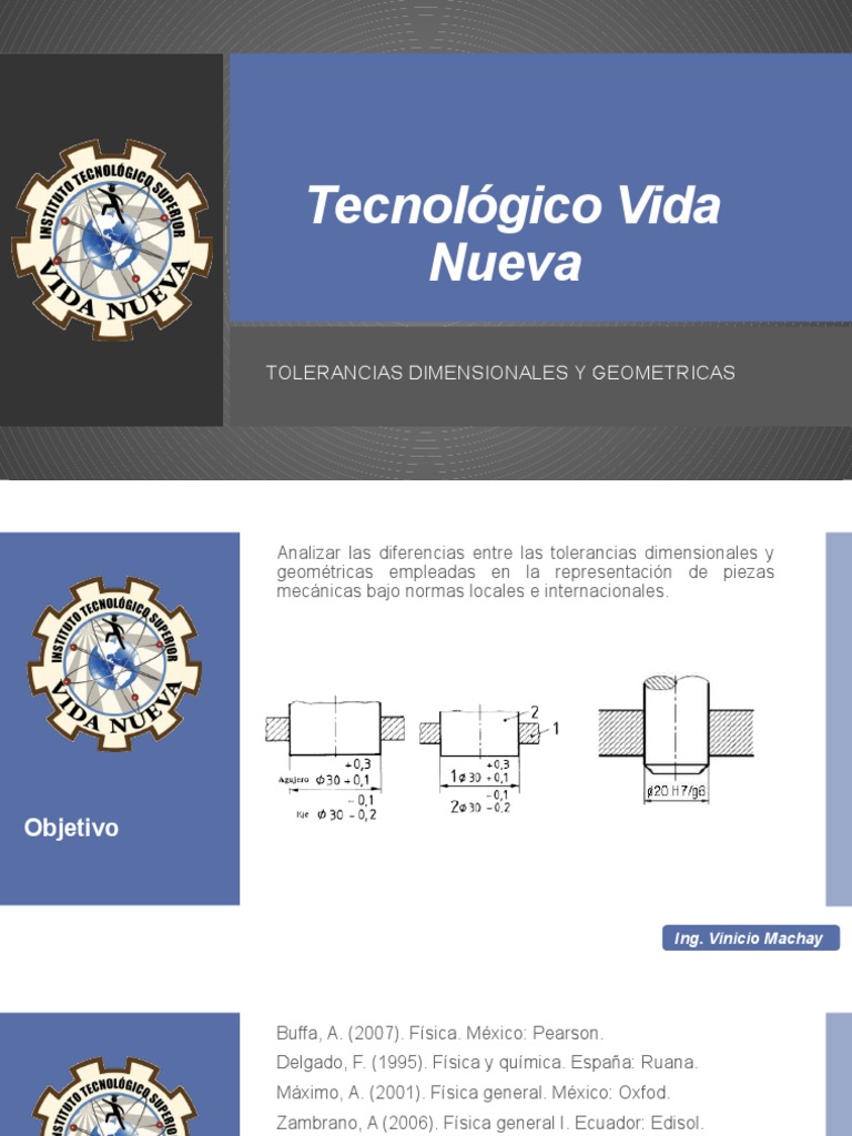 T. Dimensionales y Geometricas | PDF | Diámetro | Perpendicular
