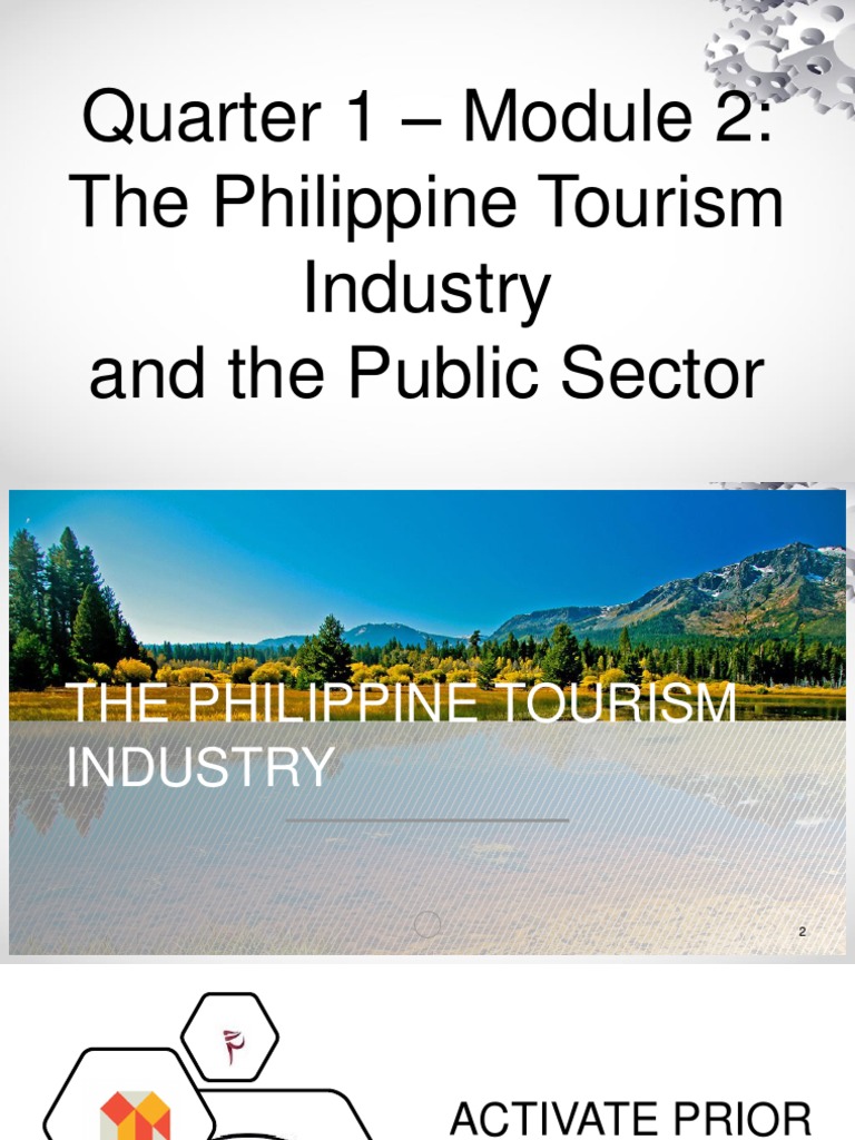 THE PHILIPPINE TOURISM INDUSTRY AND THE PUBLIC SECTOR lllIII | PDF ...