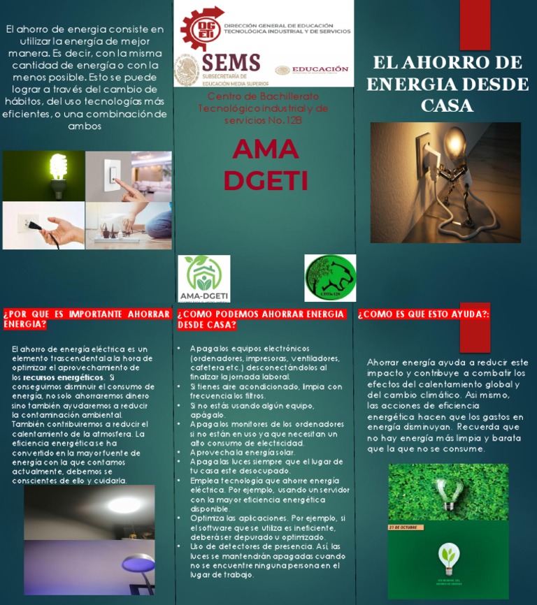 Ahorro Energético en Casa: Guía Práctica | PDF | Uso eficiente de energía | Naturaleza