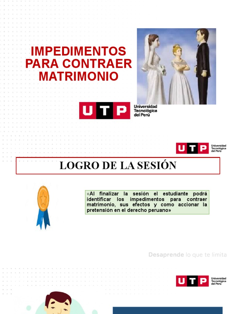SEMANA 05.s2 - IMPEDIMENTOS PARA CONTRAER MATRIMONIO | PDF | Anulación ...