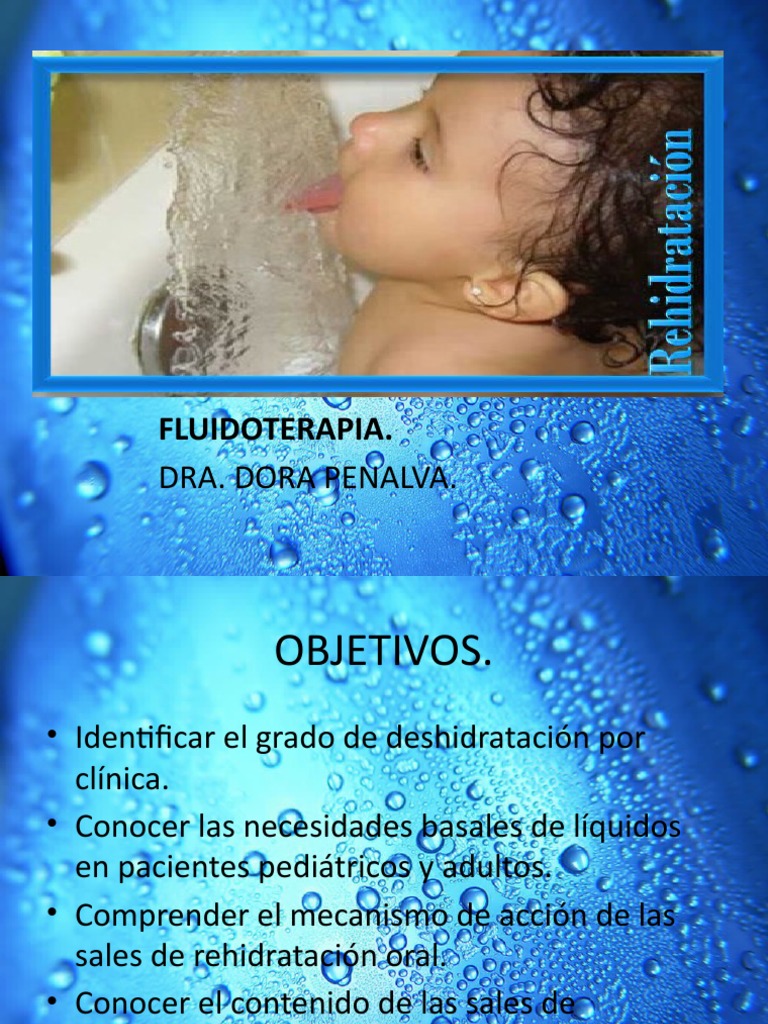 Fluidoterapia: Una guía completa sobre la rehidratación oral y ...