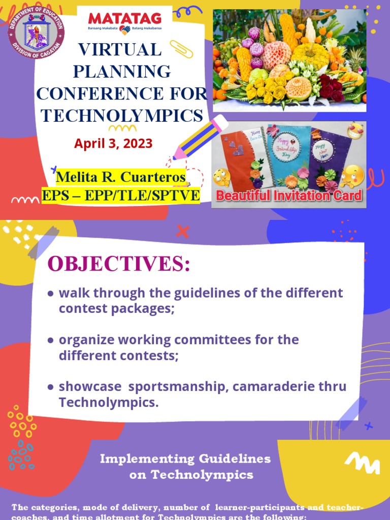 TECHNOLYMPICS Elem | PDF | Technology & Engineering