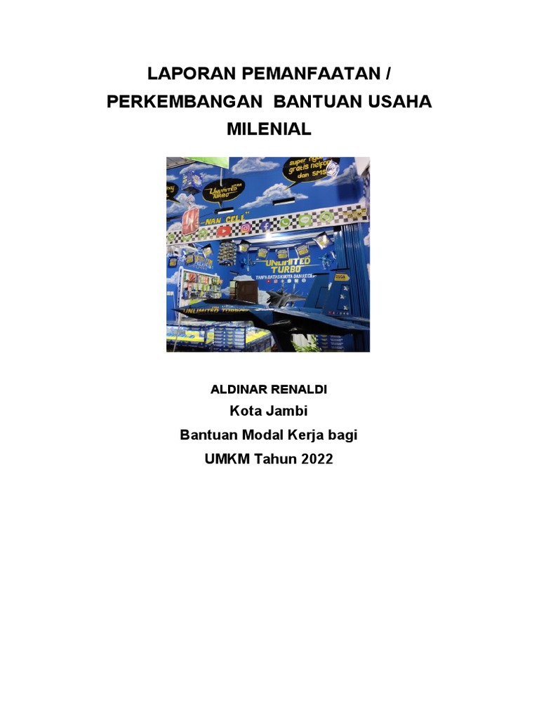 Laporan Umkm Pdf