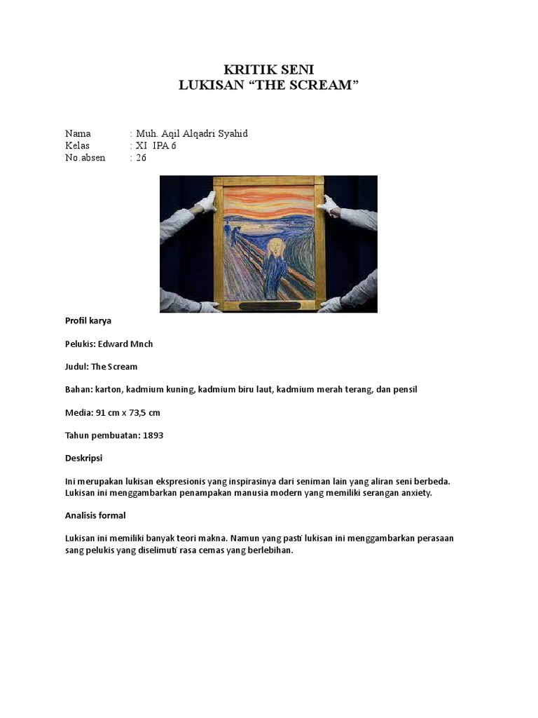 Aqil Mengkritik Seni PDF | PDF | Seni
