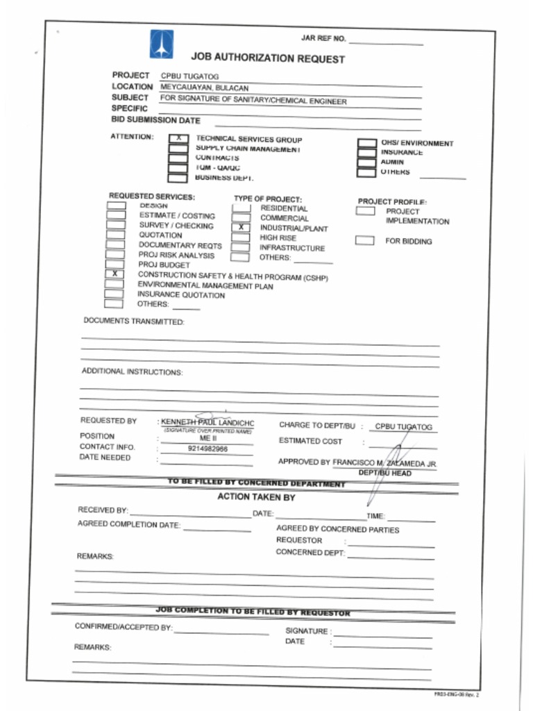 Engineer's Report PDF | PDF