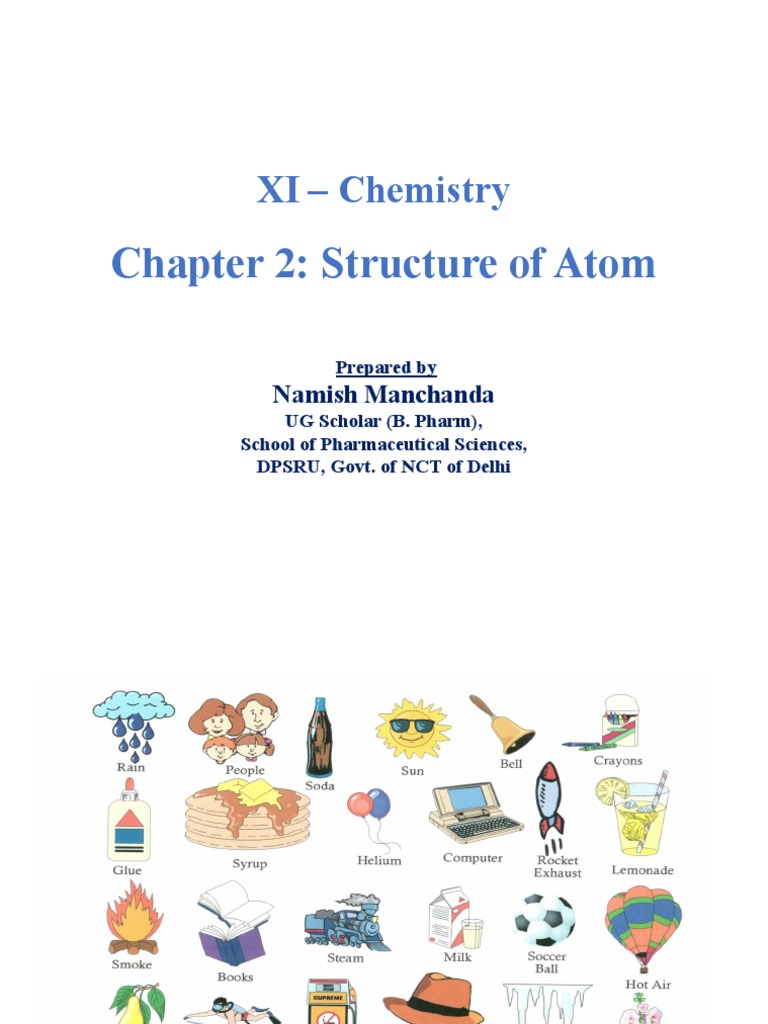 Structure of Atom (Historical Development) | PDF | Electron | Cathode