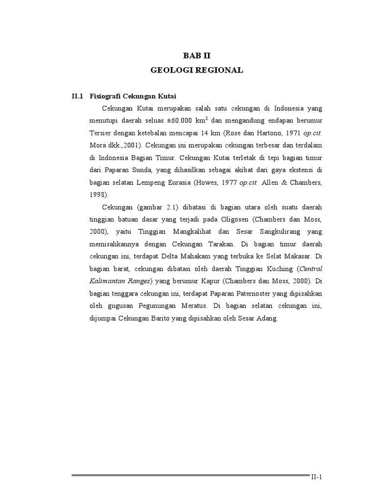 Geologi Regional Kutai Basin | PDF