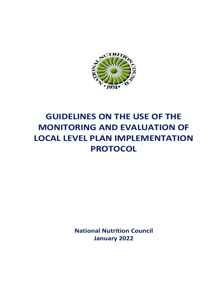 MELLPI Pro Implementing Guidelines January 2022 | PDF | Evaluation ...
