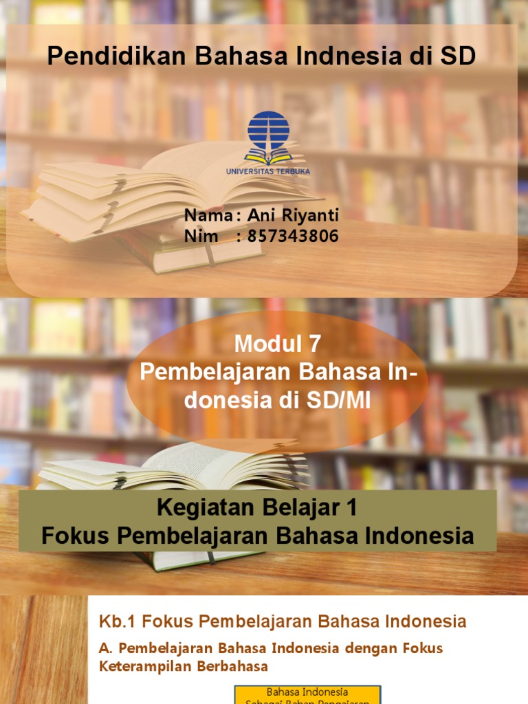 Modul-7 KB 1 Bahasa-Indonesia | PDF