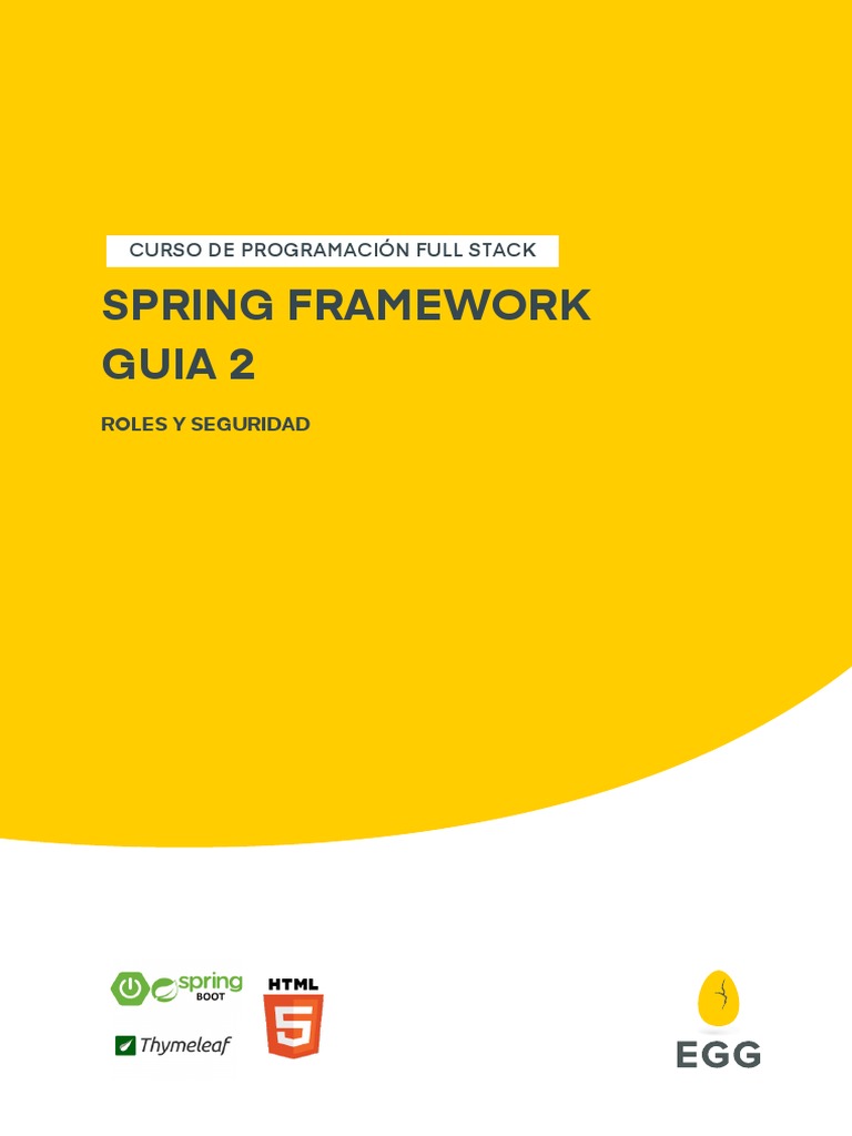 Guia Spring 2 - Register y Login | PDF | Spring Framework | Autenticación