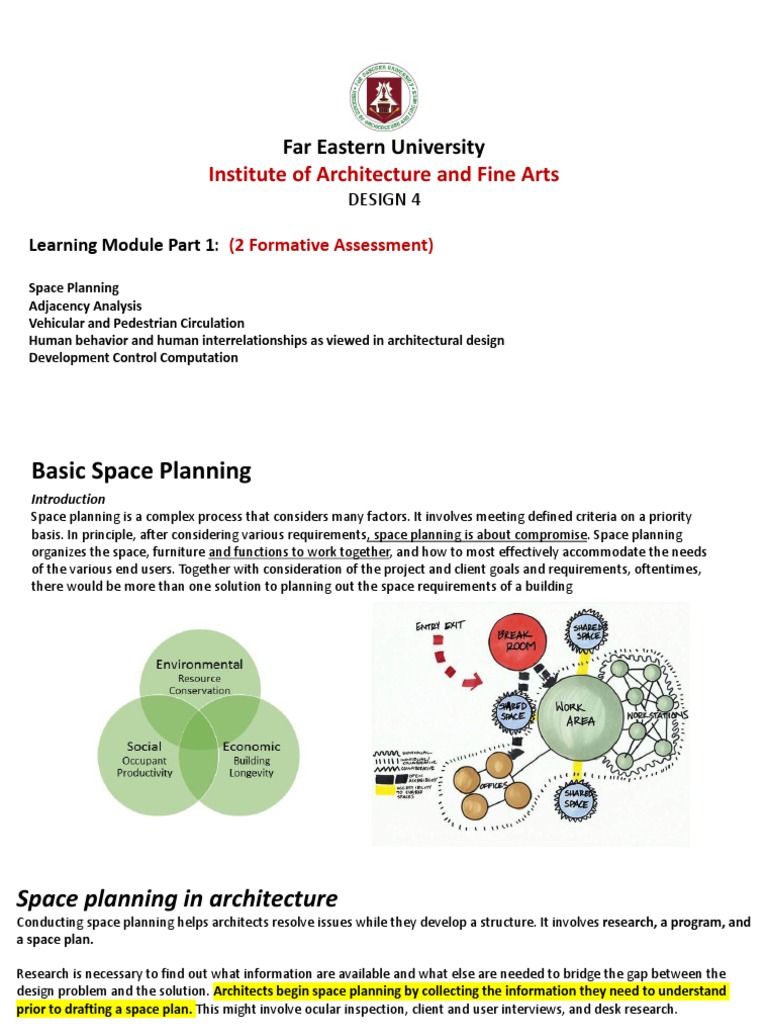 Learning Module Part 1 PDF | PDF | Space | Architect