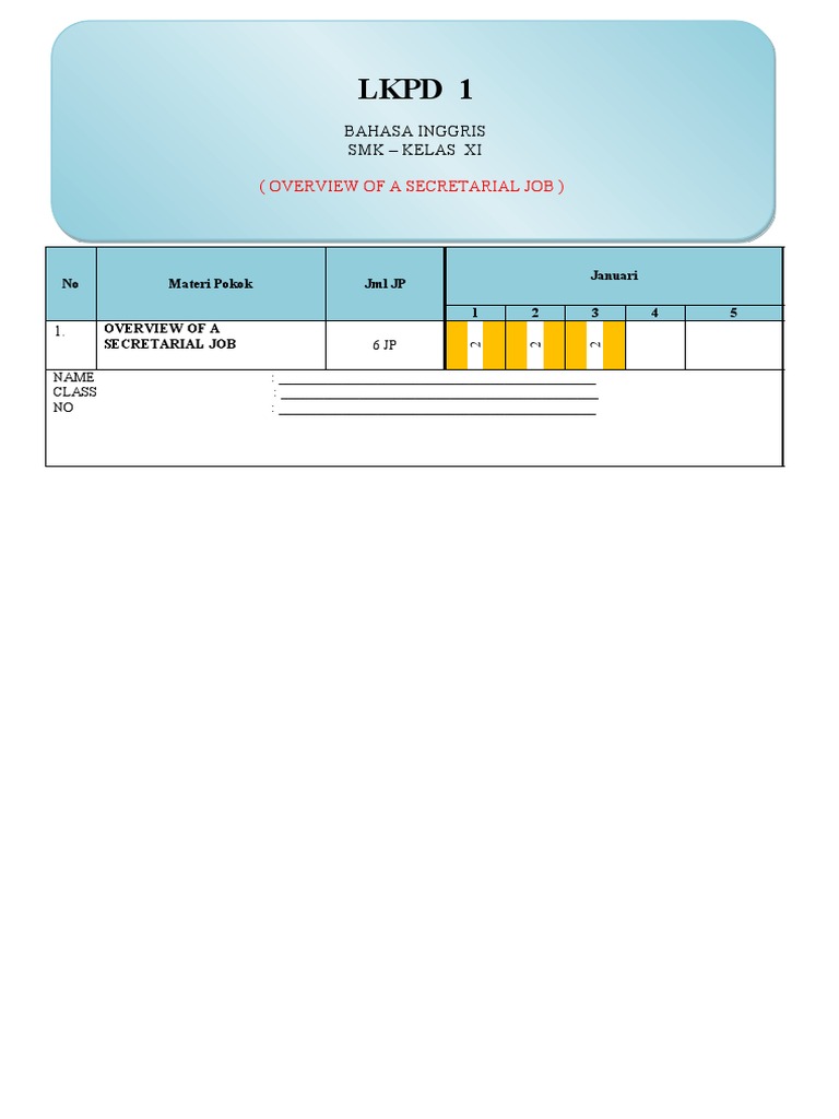 MODUL BIG Kelas 10 | PDF | Secretary | Business