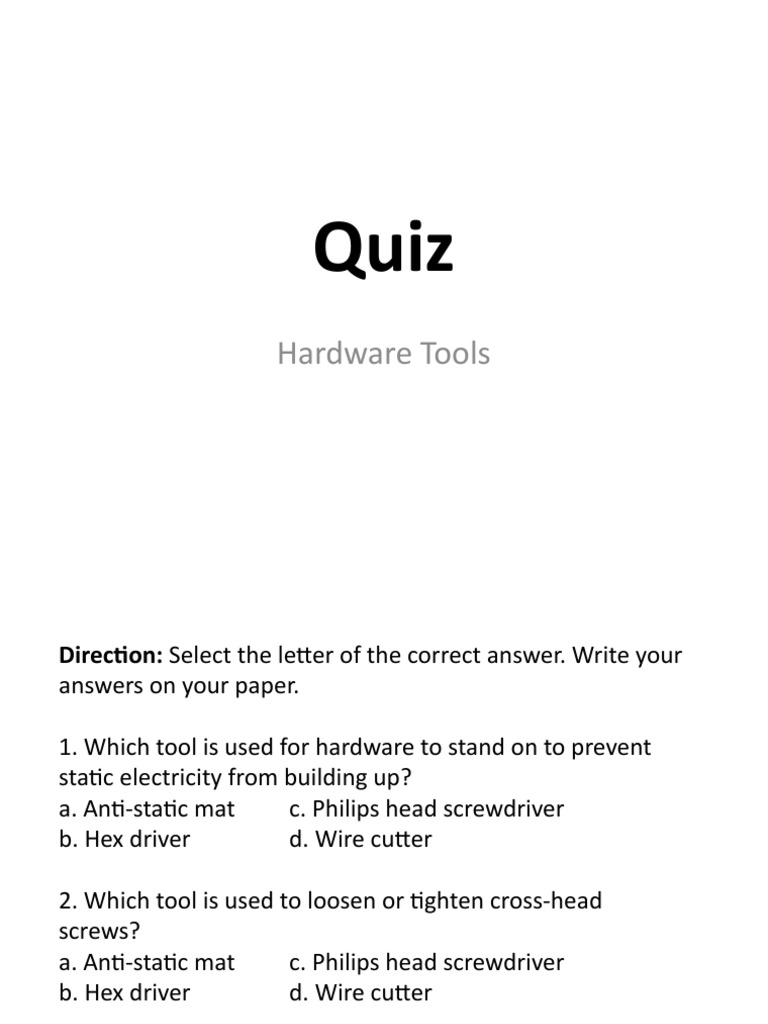 Tools Evaluation | PDF
