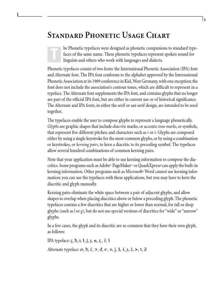 Phonetic | PDF | Typefaces | Orthography
