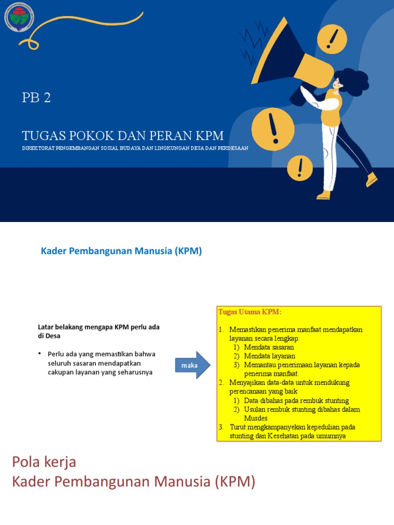 PB 2 Tugas Dan Fungsi KPM | PDF