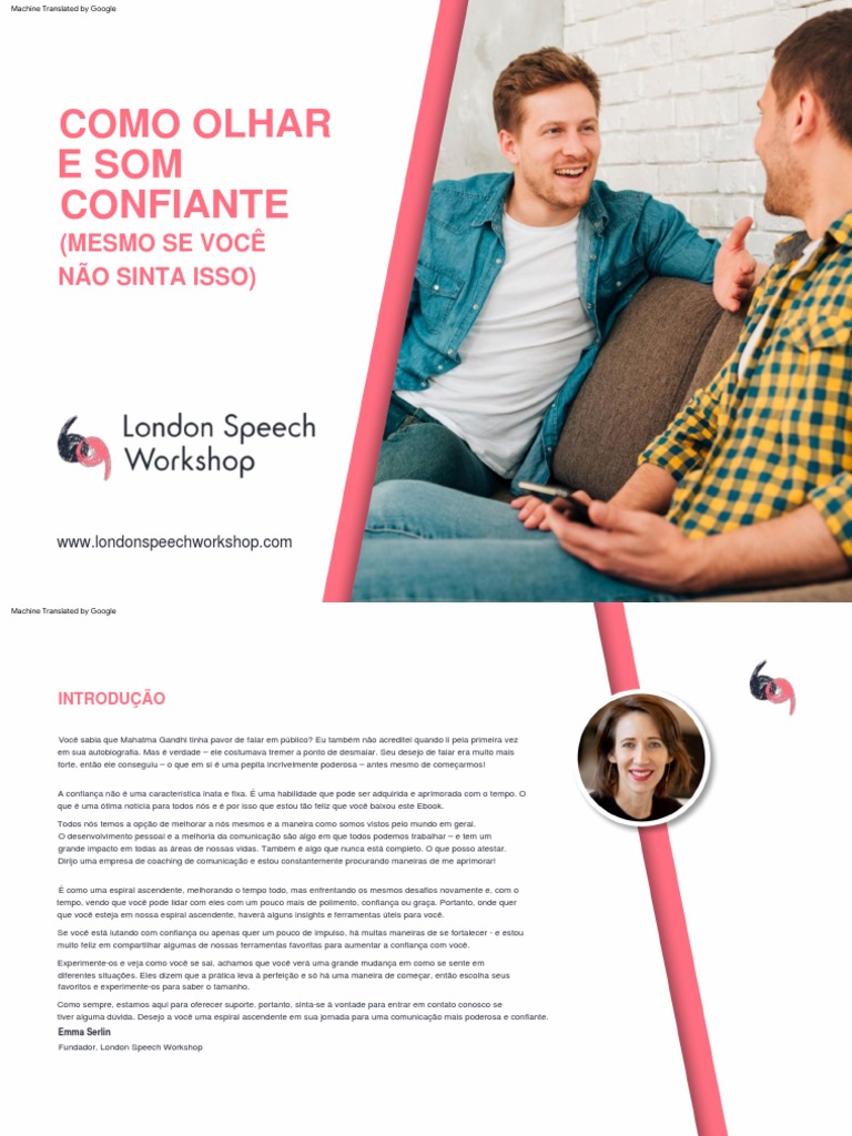 How To Look & Sound Confident | PDF