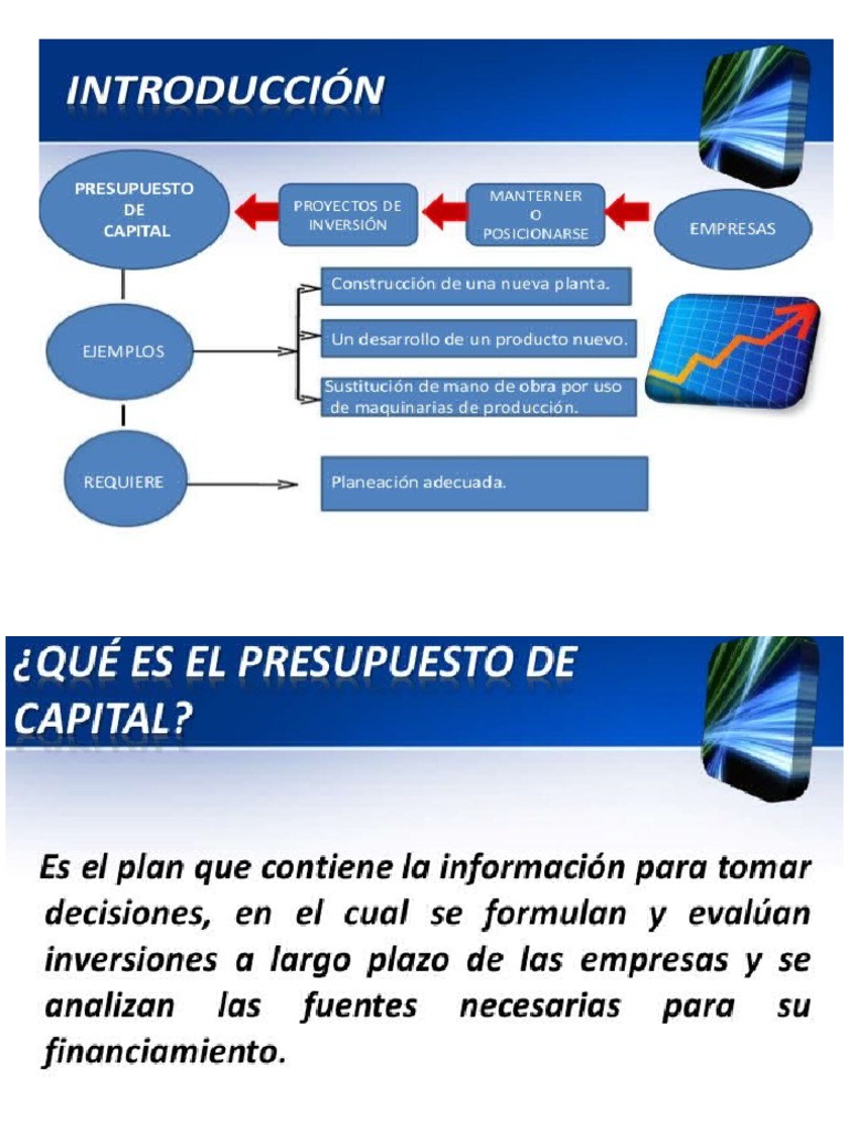 Presupuesto de Capital | PDF