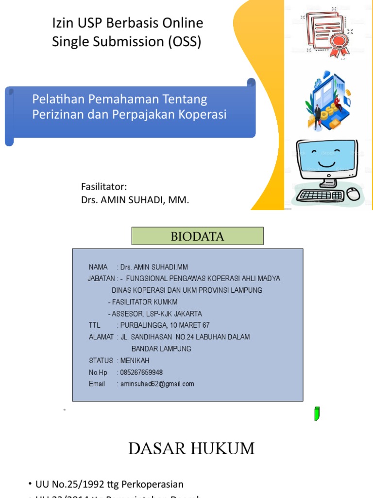 Izin USP Berbasis OSS | PDF