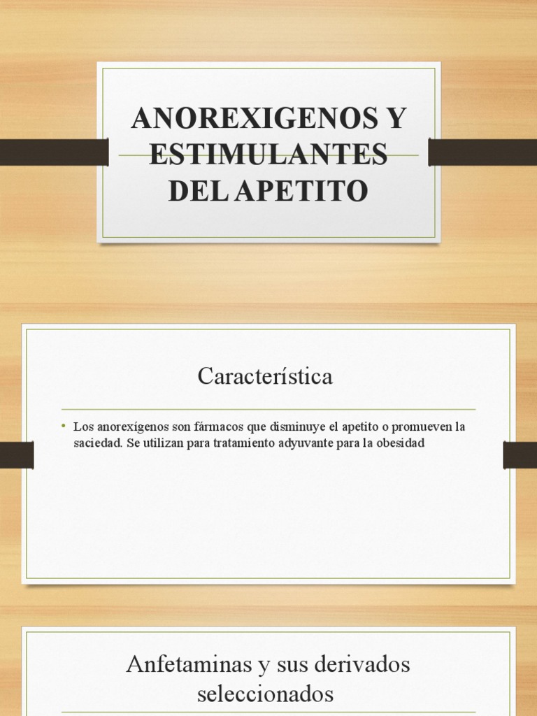 Anorexigenos | PDF