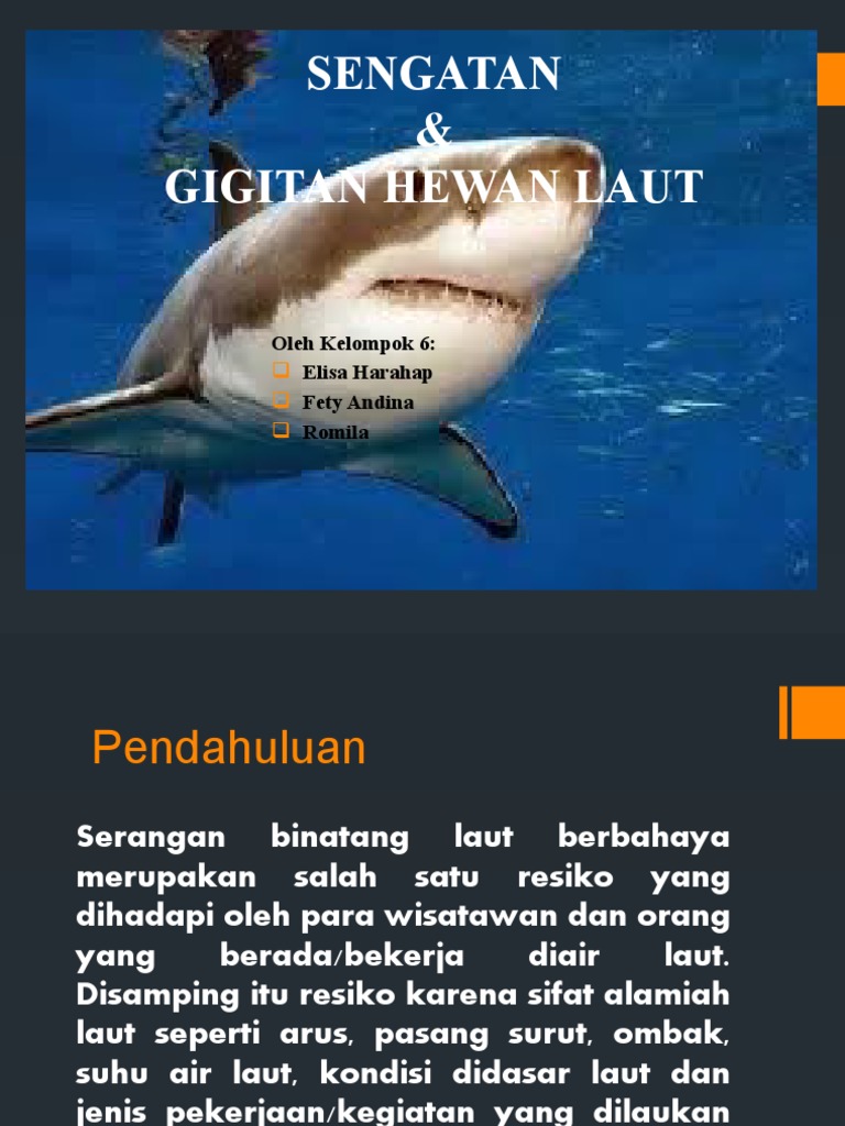Sengatan Dan Gigitan Hewan Laut | PDF