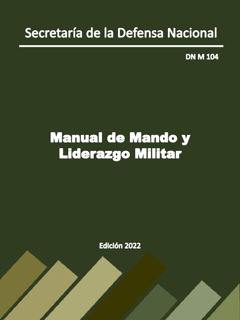 Manual de Mando Militar-2022 | PDF | Liderazgo | Militar