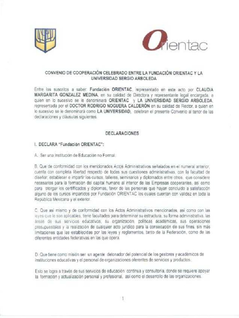 Conv Orientac | PDF | Arbitraje