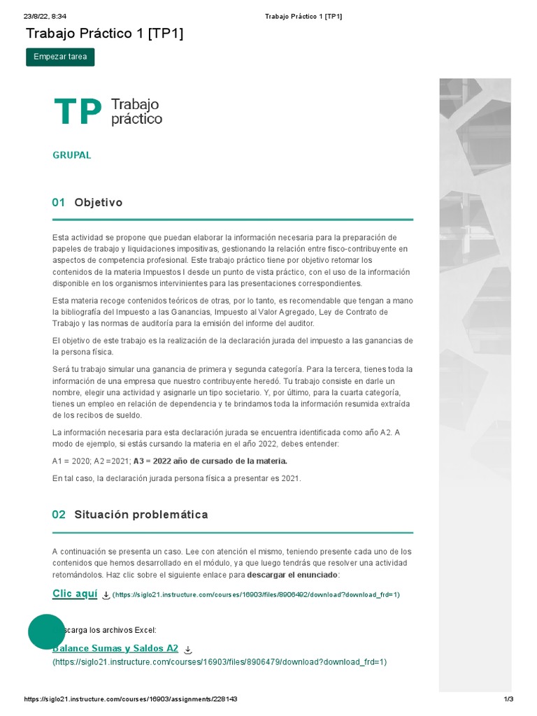 Consigna TP 1 (PIyLS) | PDF