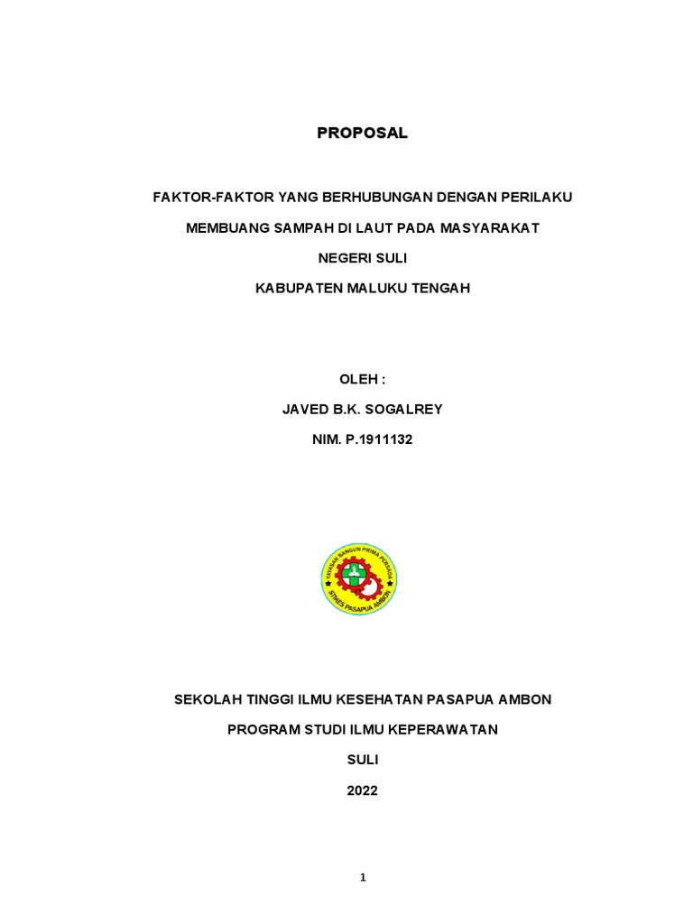Proposal Ape | PDF