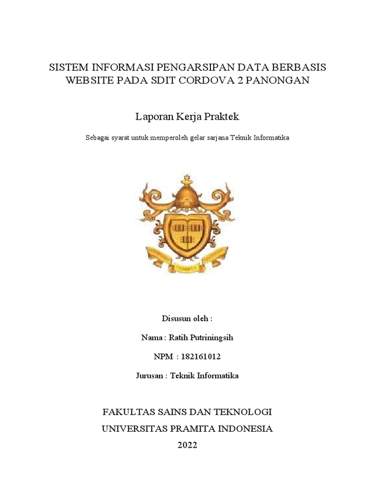 !kerja Praktek 2021 Ayolah | PDF