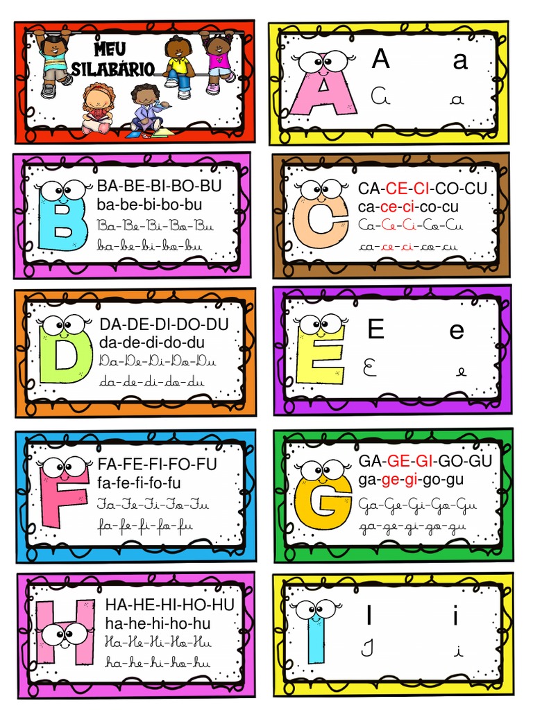 Silabário Completo PDF | PDF