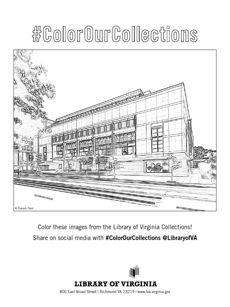 LibraryOfVirginia Coloring Book 2019 | PDF | Jamestown, Virginia