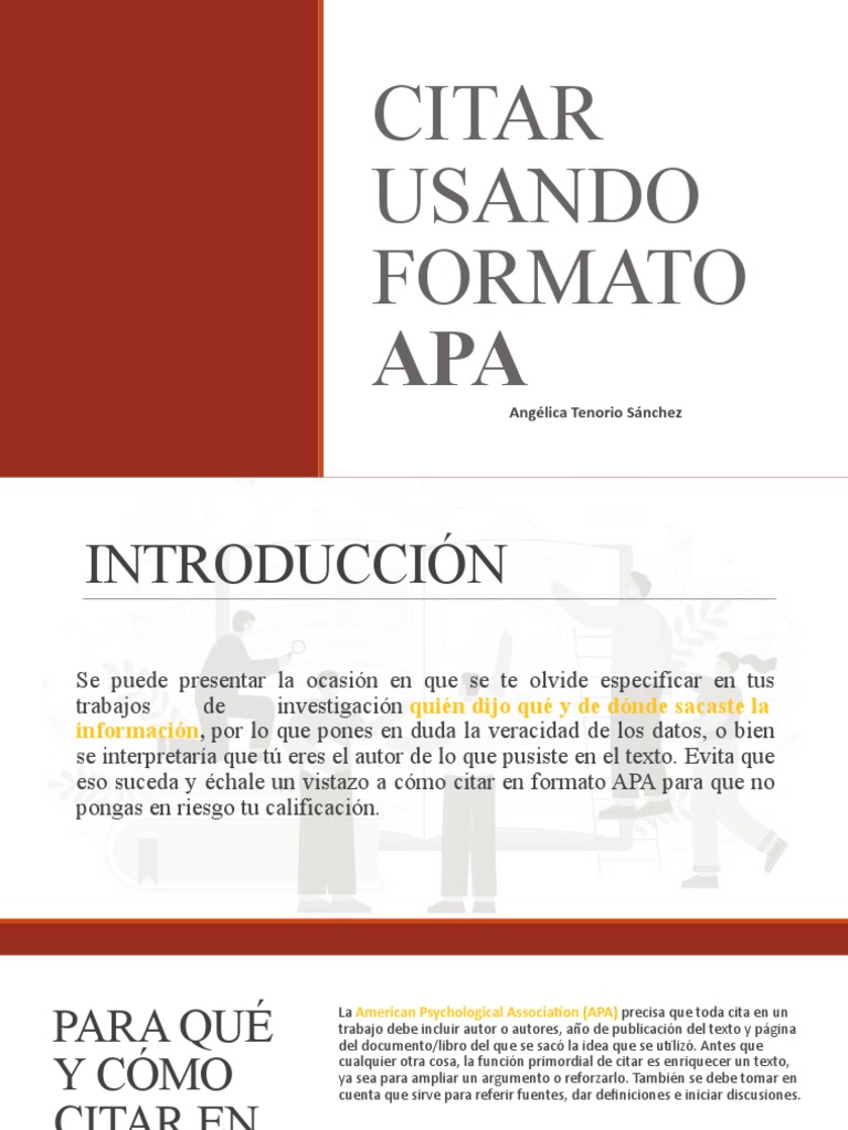 Guía Rápida para Citar en APA | PDF | Estilo apa | Enciclopedias