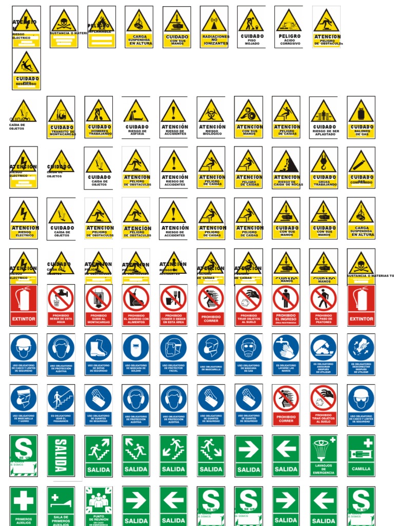 Simbolos Mapa de Riesgos | PDF