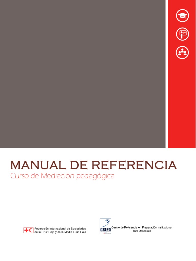 Manual de Referencia de Mediación Pedagógica | PDF | Aprendizaje | Plan ...