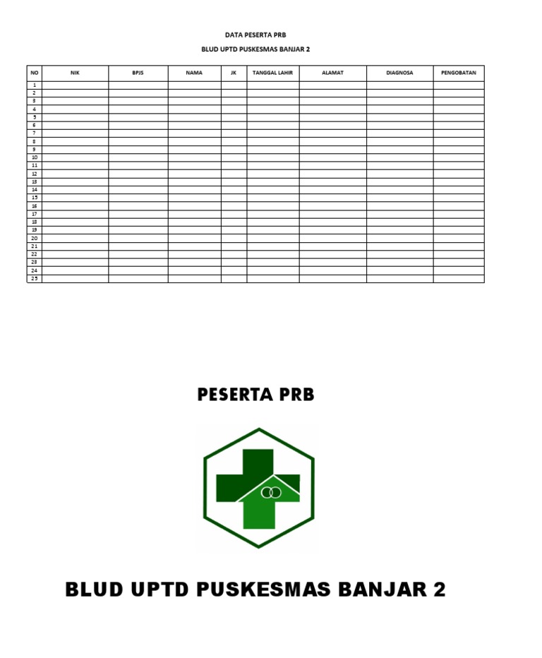 Daftar Peserta PRB | PDF