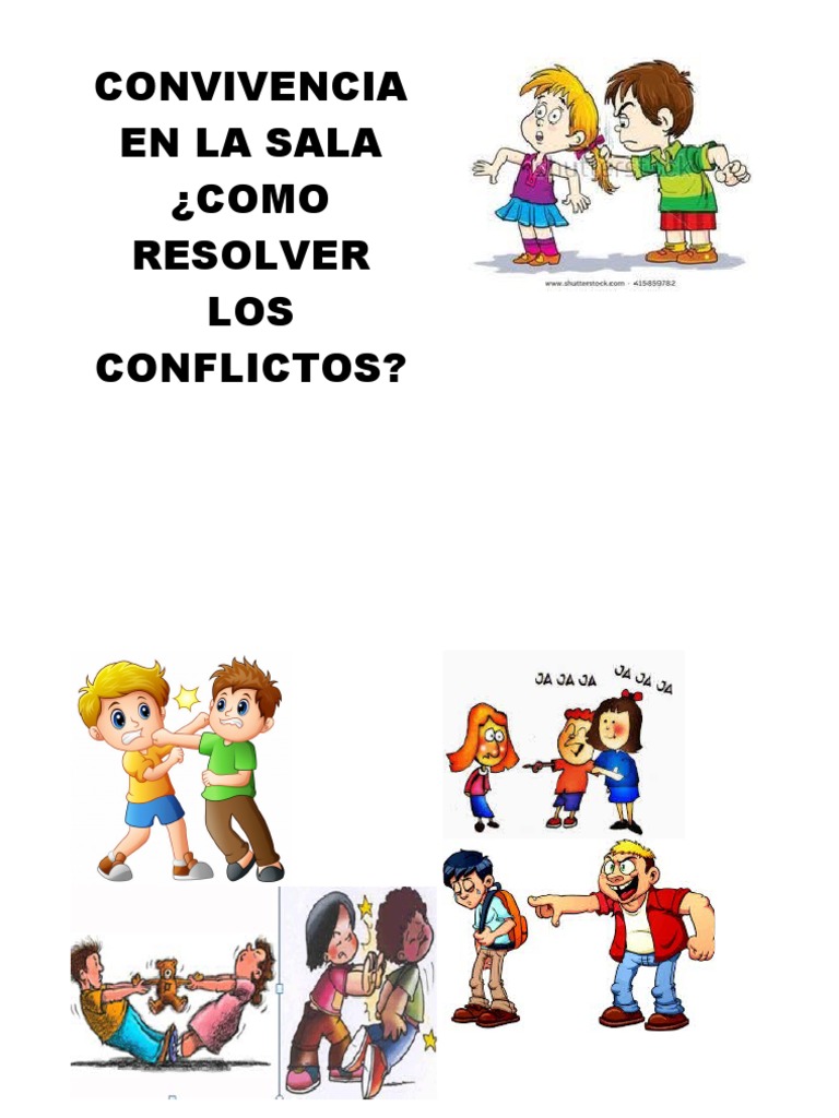 Normas de Convivencia y Conflictos Imagenes | PDF
