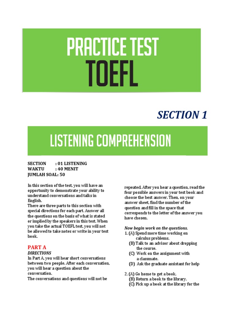Chot - Practice Your Toefl-2023 | PDF