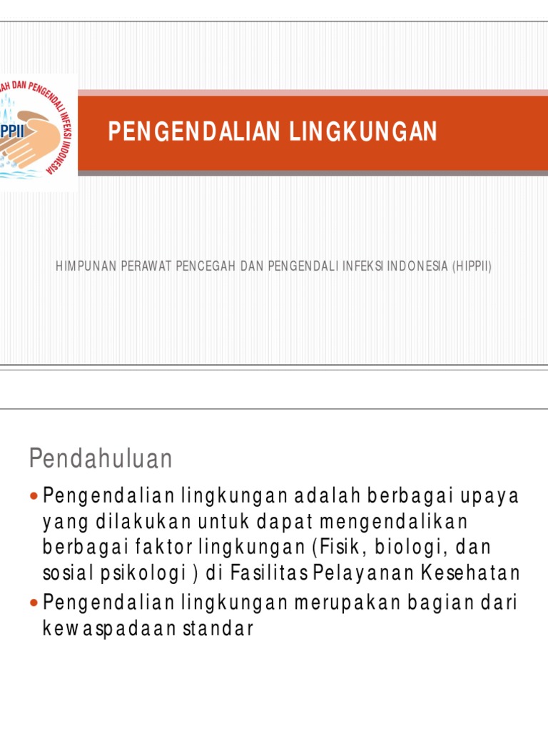 Pengendalian Lingkungan PDF | PDF