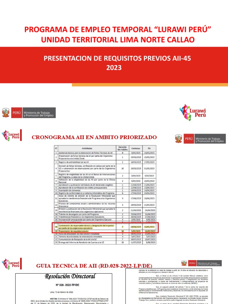 Ejemplo de Requisitos Previos Lurawi | PDF