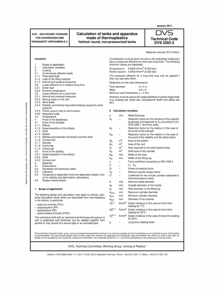Thermoplastic Tank Design Guide | PDF | Pipe (Fluid Conveyance ...