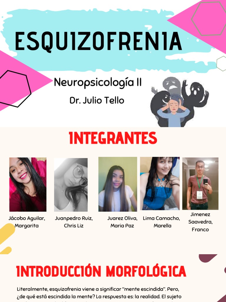 ESQUIZOFRENIA | PDF | Esquizofrenia | Trastorno mental