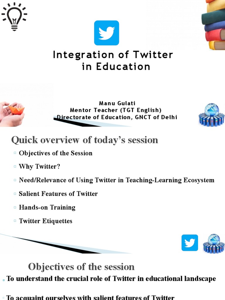 Twitter in Education: A Guide for Teachers | PDF | Social Media ...