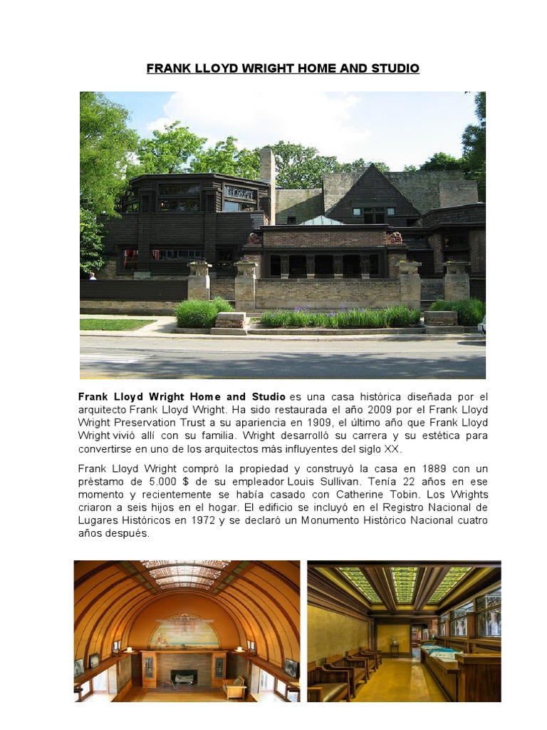 Obras de Frank Lloyd Wright | PDF