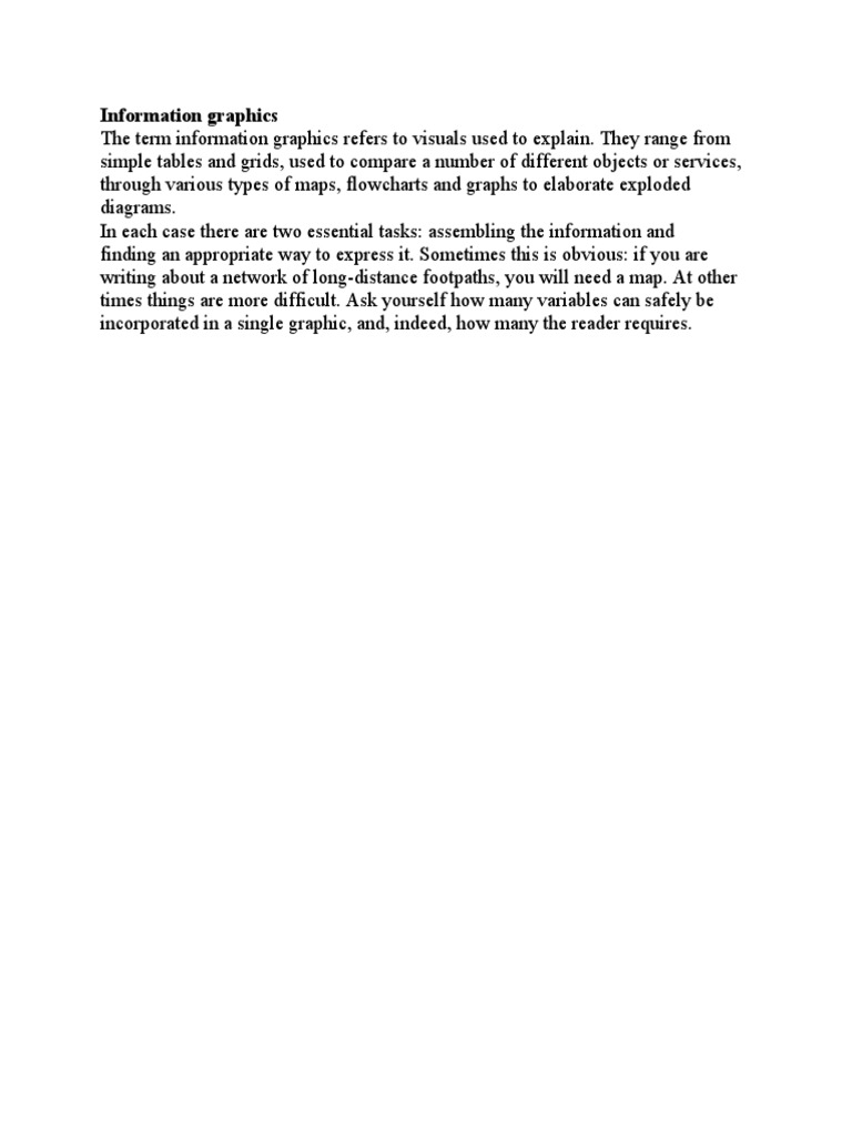 Understanding Information Graphics | PDF | Computers | Technology ...