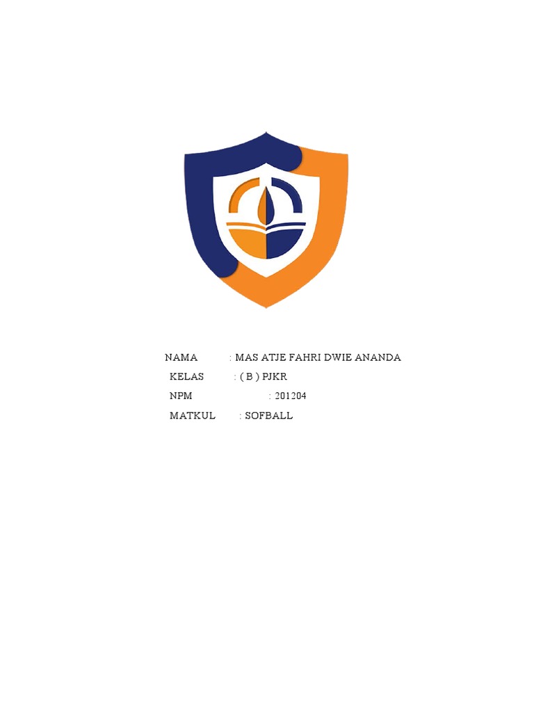 Logo Softball Mas Atje Fahri | PDF | Karier & Perkembangan | Sejarah