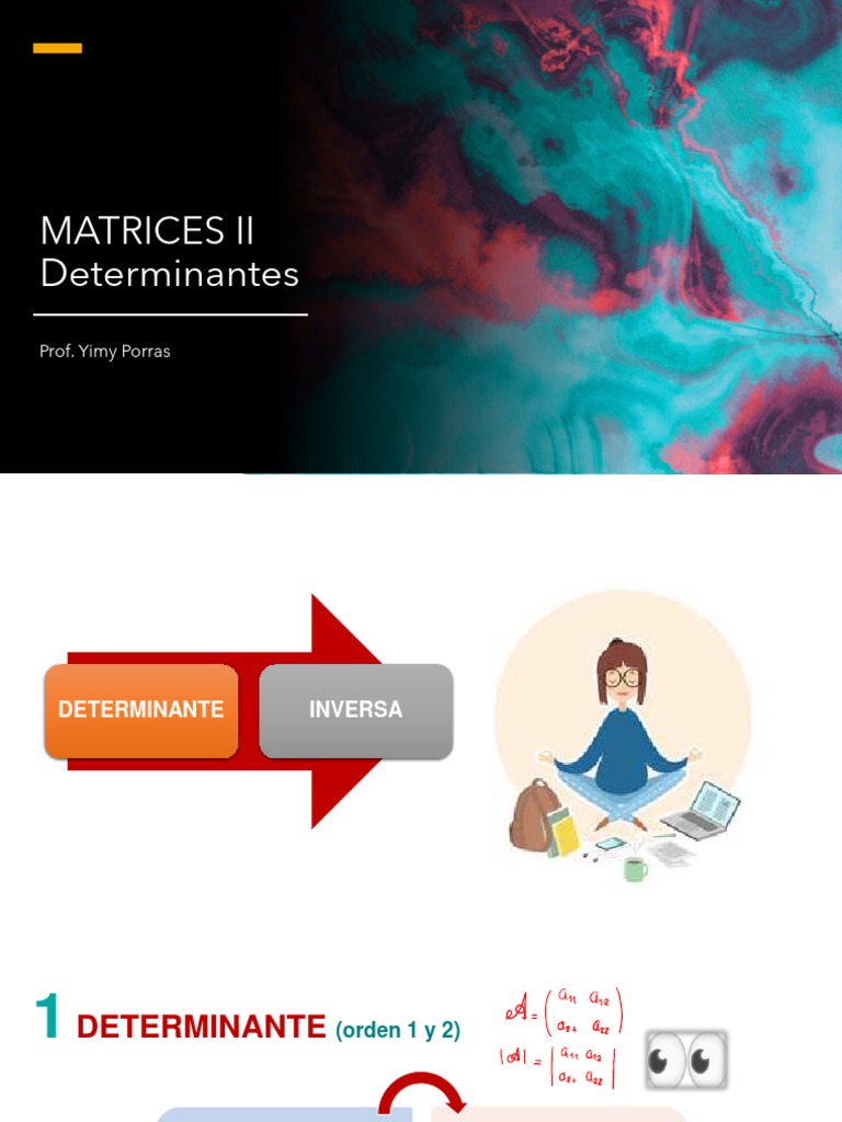 Matrices Ii Teoria Grupo D2 | PDF | Determinante | Matriz (Matemáticas)