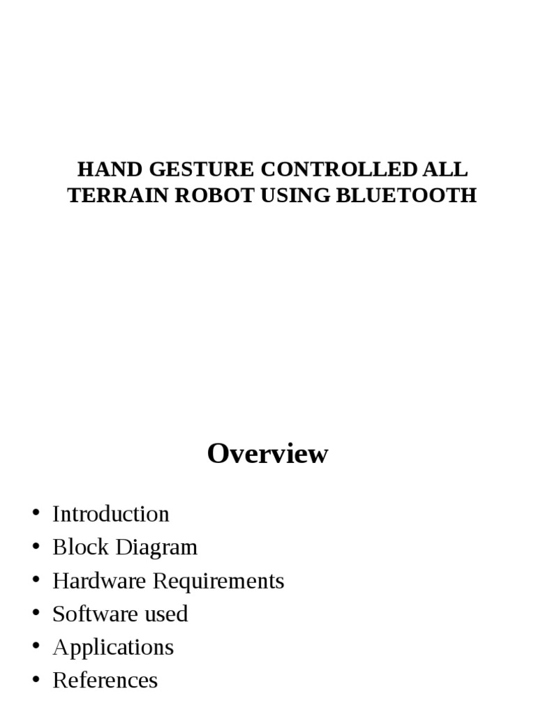 BT Robot PDF | PDF