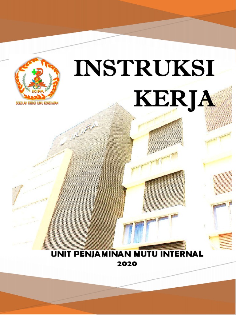 INSTRUKSI KERJA STIKES IKIFA Web PDF | PDF