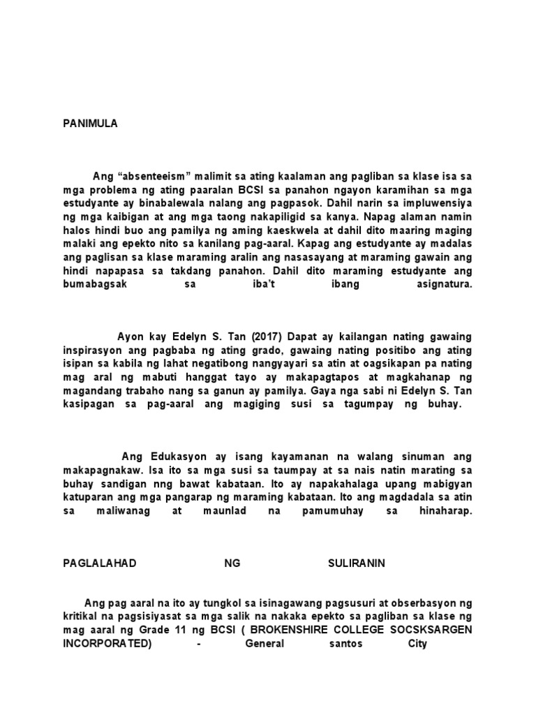 Research Filipino | PDF